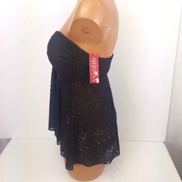 Merona | Swim | Merona Swimsuit Strapless Tankini Swim Top Medium ...